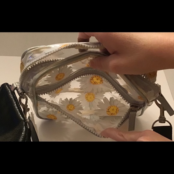 No Boundaries | Bags | No Boundaries Daisy Clear Bag With Coin Purse ...